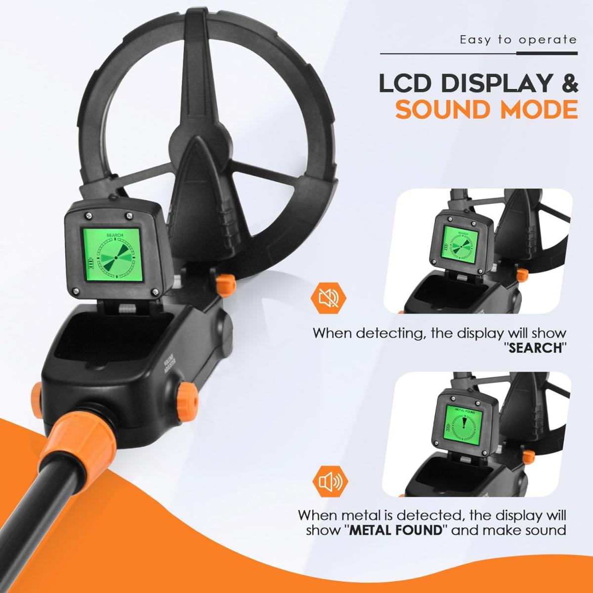 Waterproof Gold Metal Detectors - KENTFAITH