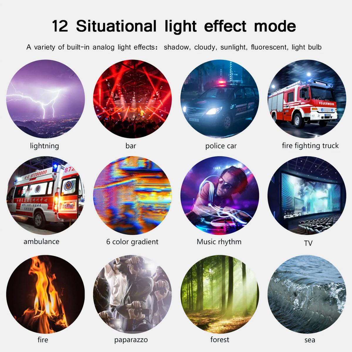 Handheld Photography Light Stick, Dual Color Temperature, 2000mAh ...