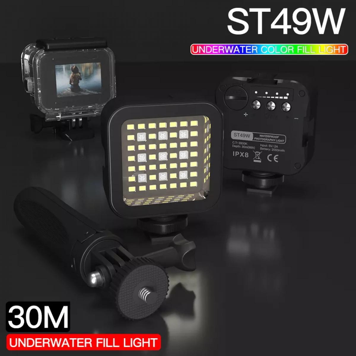 Mini portable diving fill light, gopro outdoor photography lights, led ...