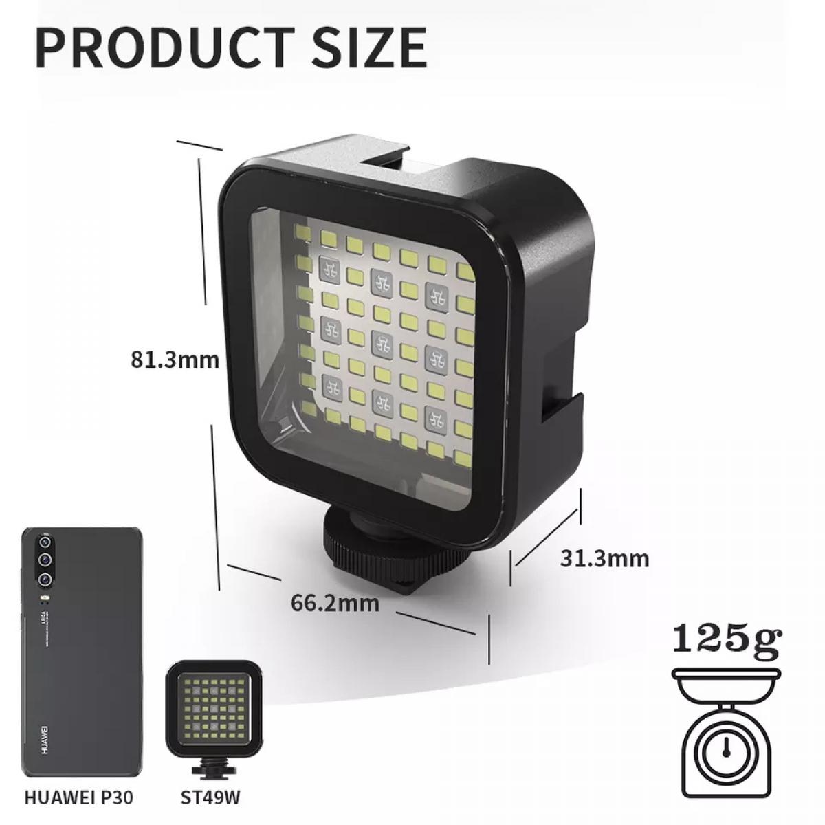 Mini portable diving fill light, gopro outdoor photography lights, led ...