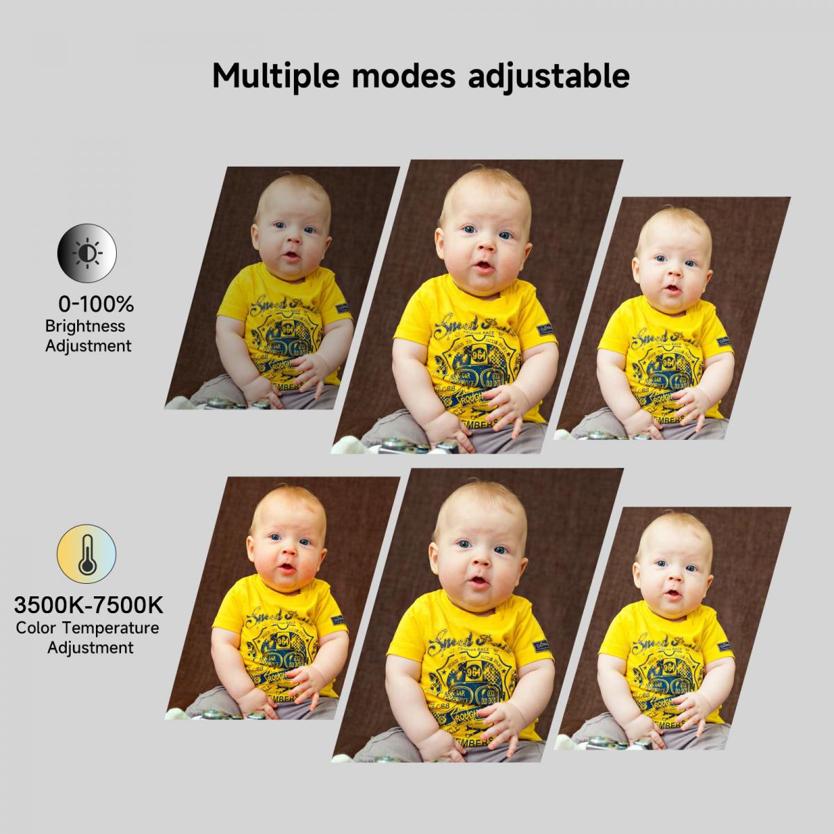 Mini Pocket Light Dual Color Temperature 3500-7500K - KENTFAITH