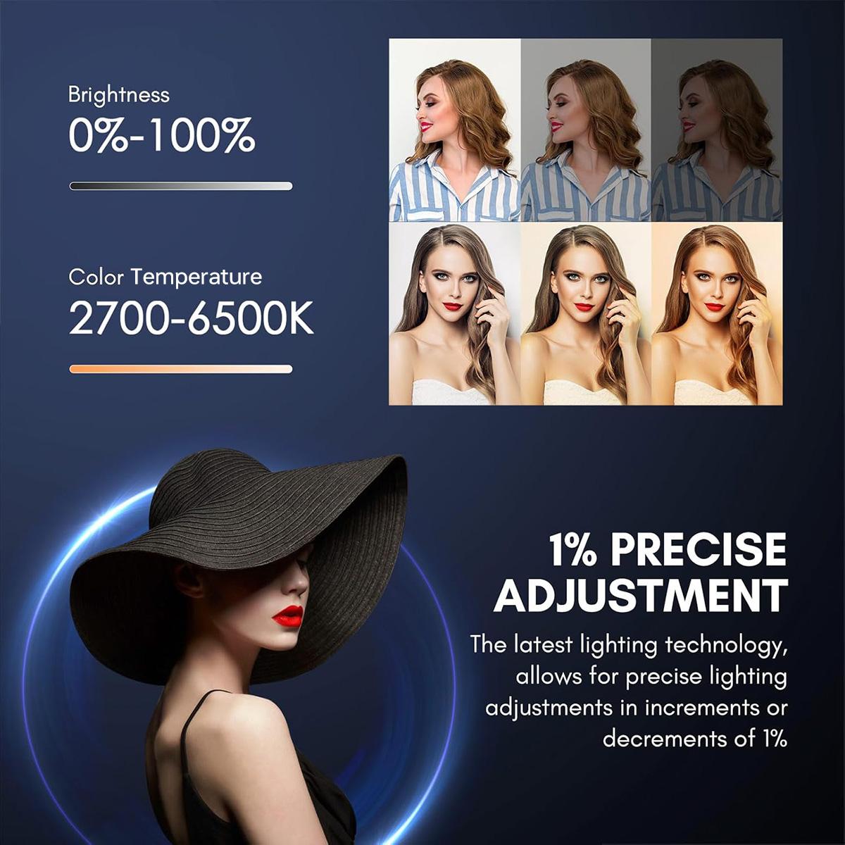 Remote Controlled Outdoor Light, 60W 2700K-6500K - KENTFAITH