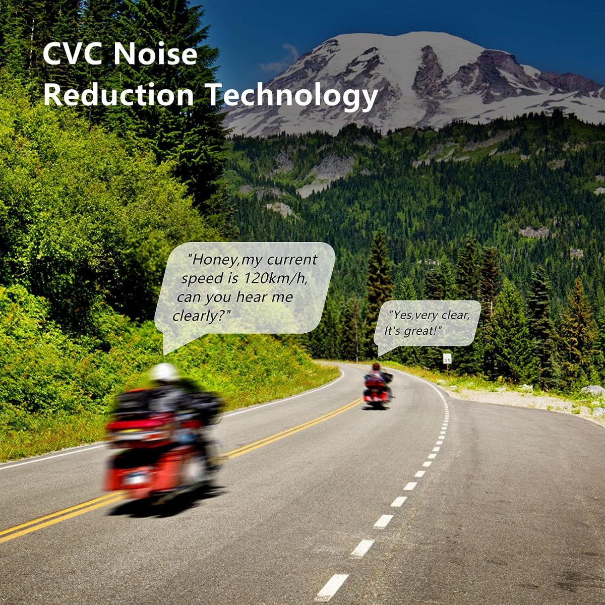 Motorcycle Helmet Bluetooth Headset Riders 5.1 - K&F Concept