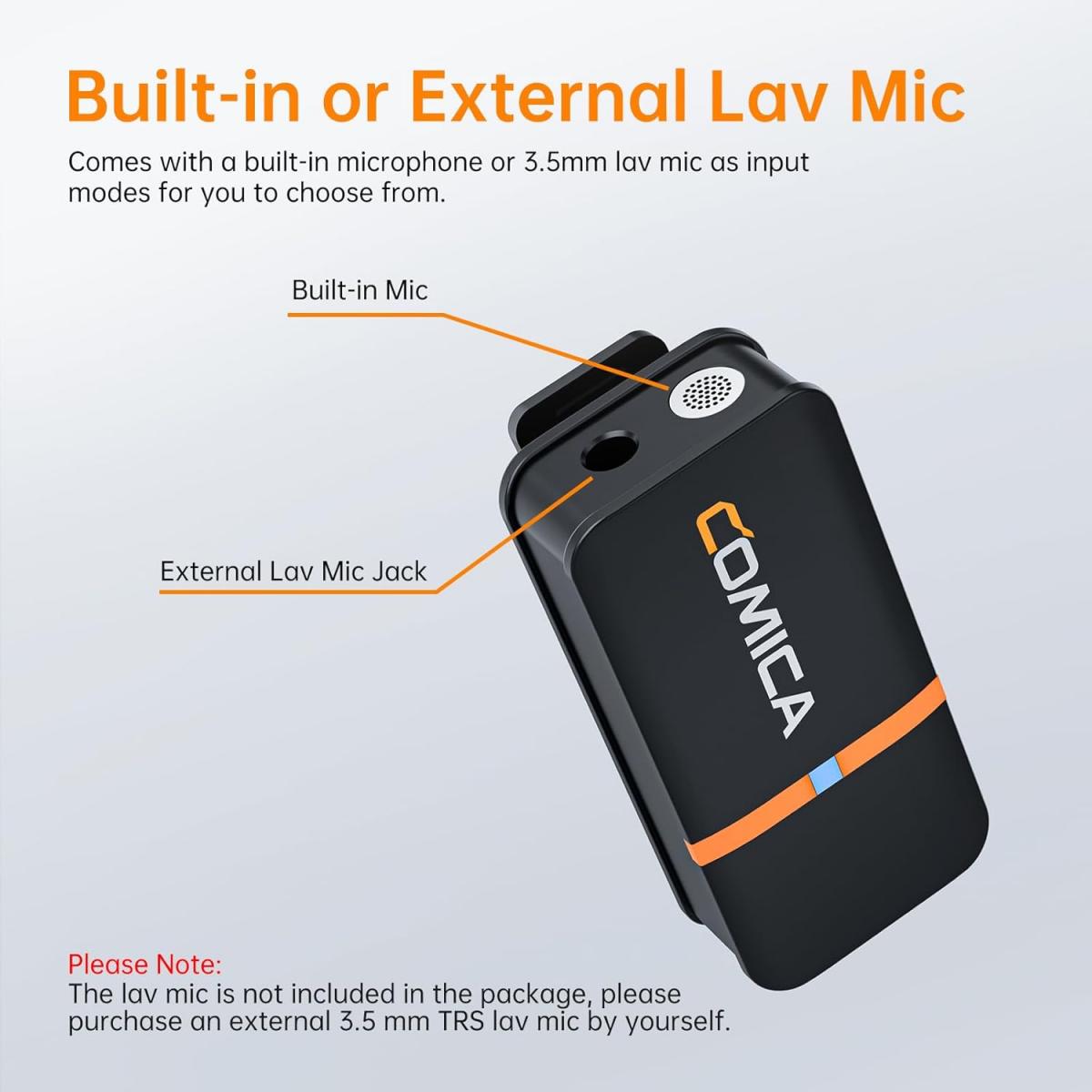Wireless Lavalier Microphone 4 In 1 | Kentfaith - K&F Concept