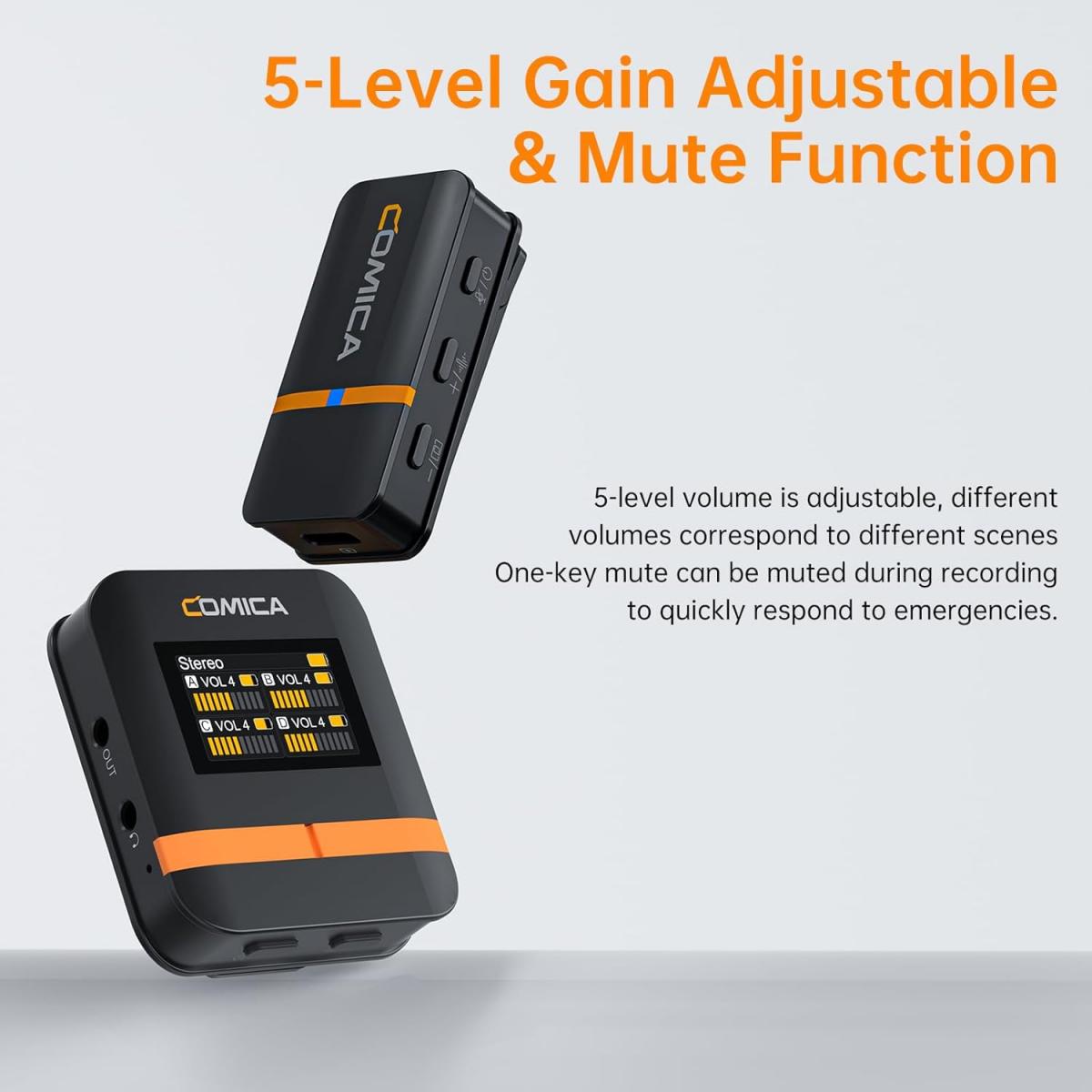 4 in 1 Microphone | Four Wireless Microphone System - KENTFAITH