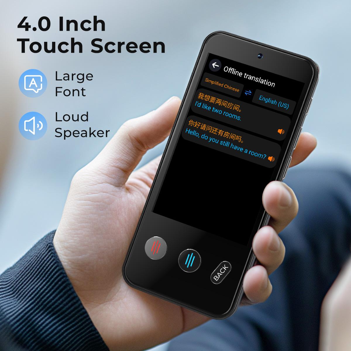 Voice Translator Device WiFi & Global 4G Internet Connection ...