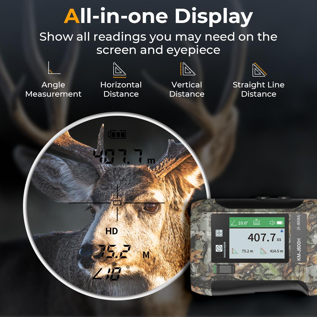 Bow Hunting Rangefinder 875Yd | Kentfaith - K&F Concept