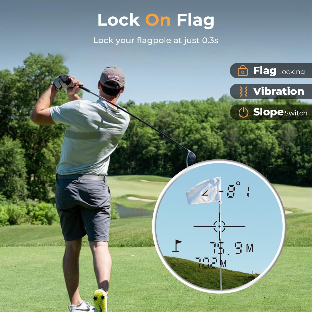 Laser Rangefinder for Hunting Golf 600m - K&F Concept