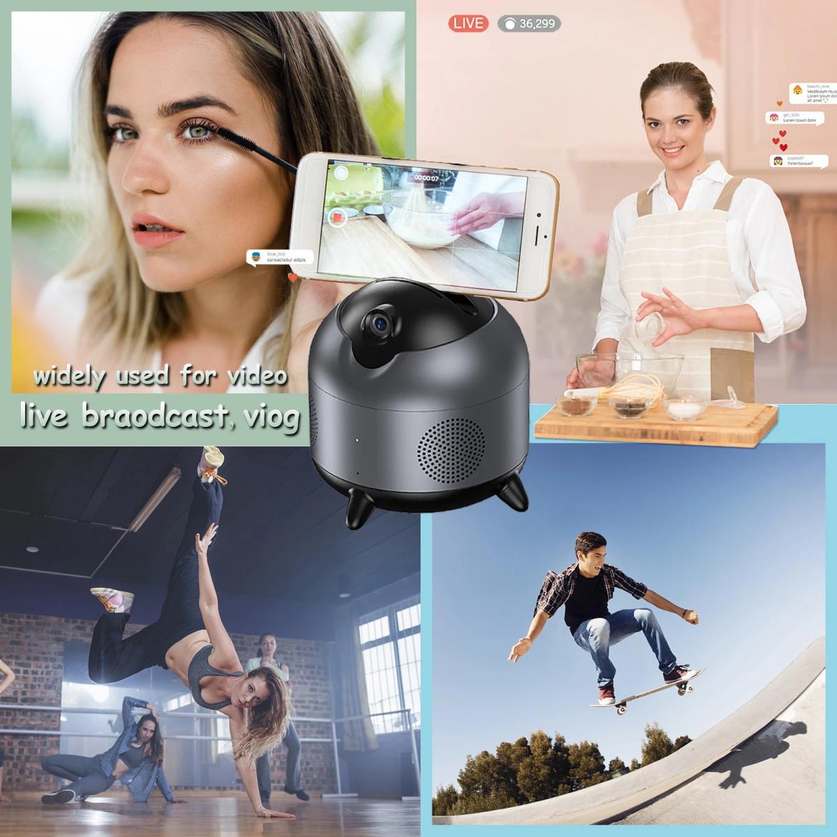 Smart Ai Battery Camera, M316 360° 3600Mah | Kentfaith - KENTFAITH