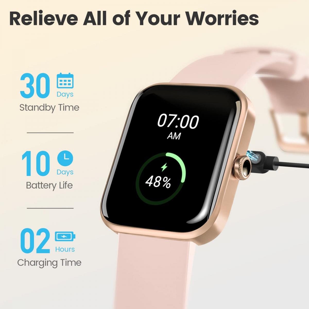 Sleep In Smart Watch Id206 Kentfaith - KENTFAITH