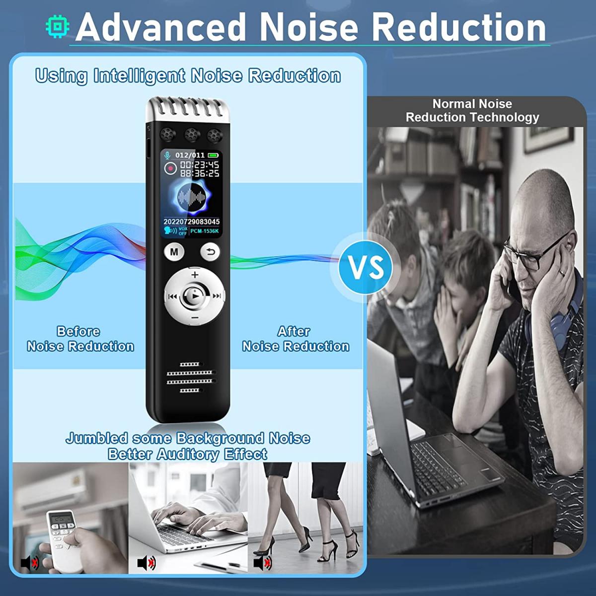 Voice Recorder Battery Life, 32Gb Mp3 | Kentfaith - KENTFAITH