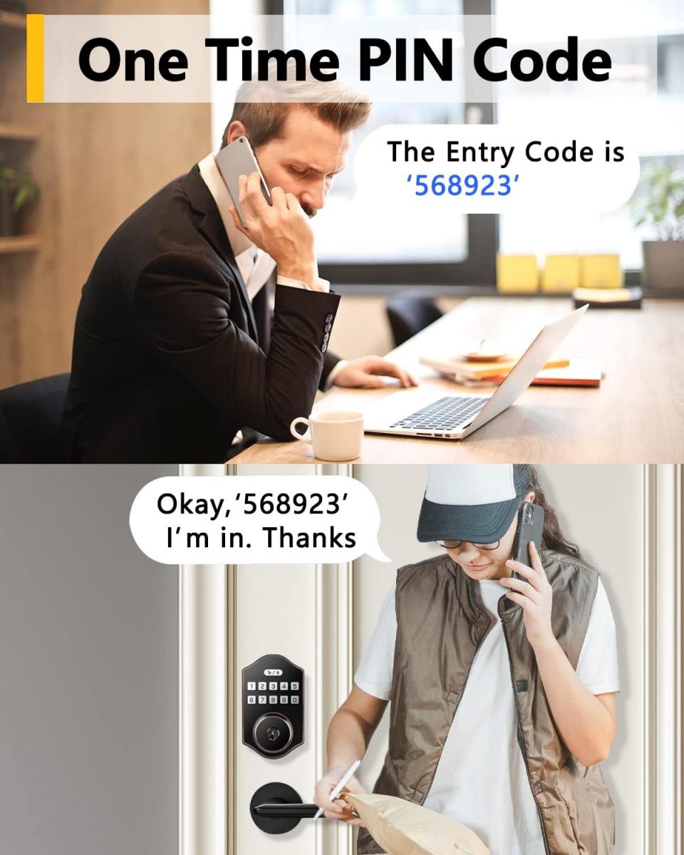 Smart Lock Keyless Home Entry K2 100 - KENTFAITH