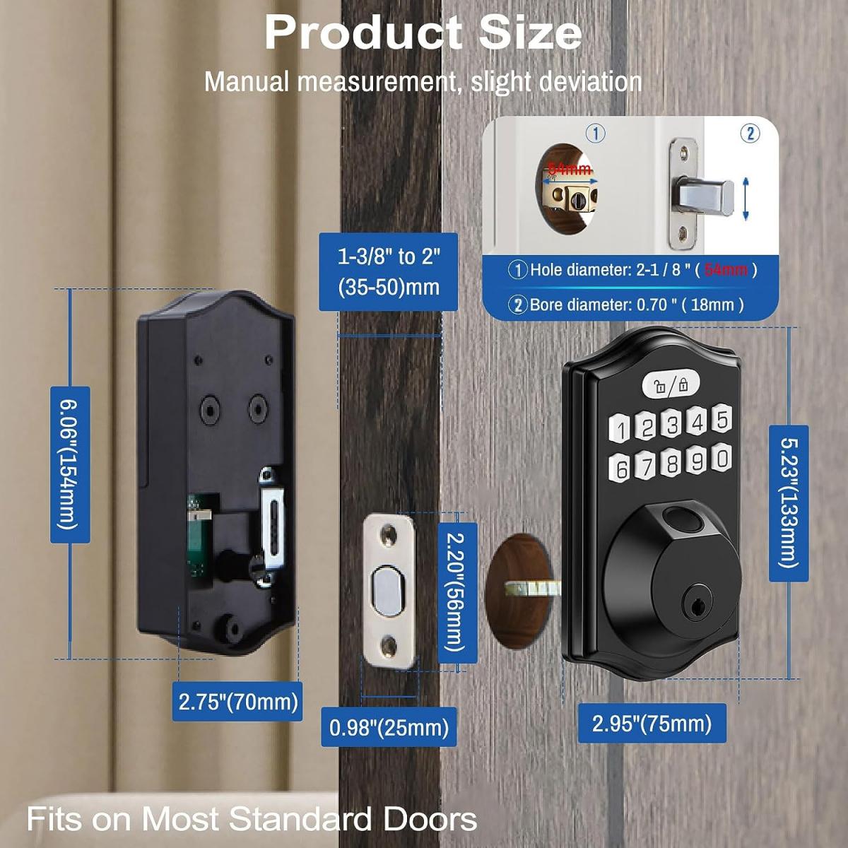 Intelligent Fingerprint Lock K6 3-In-1 | Kentfaith - K&F Concept