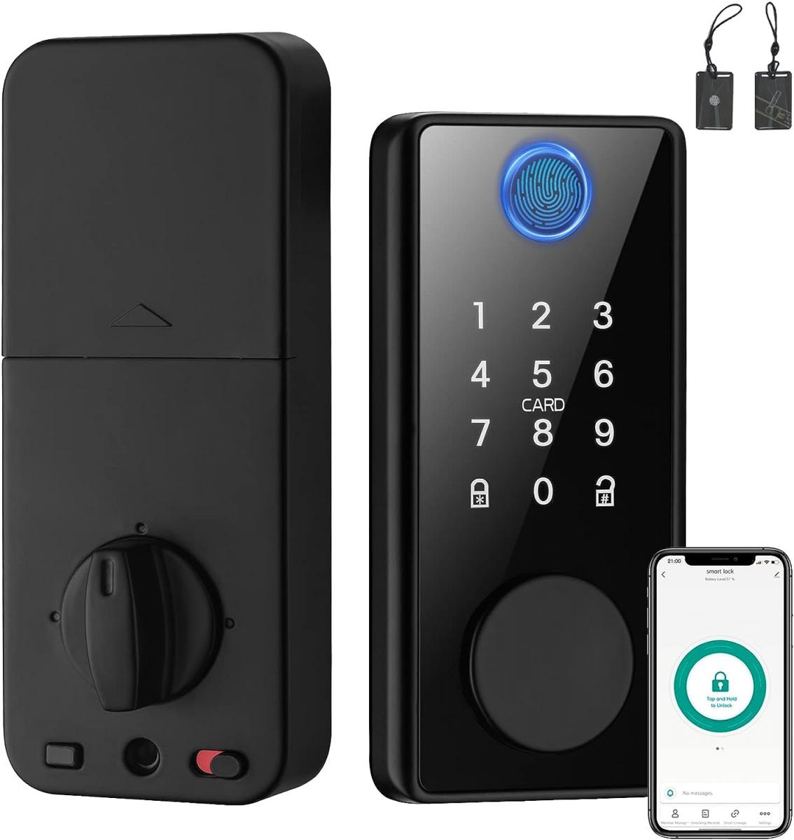 Advanced Intelligent Fingerprint Lock D8 | Kentfaith - K&F Concept