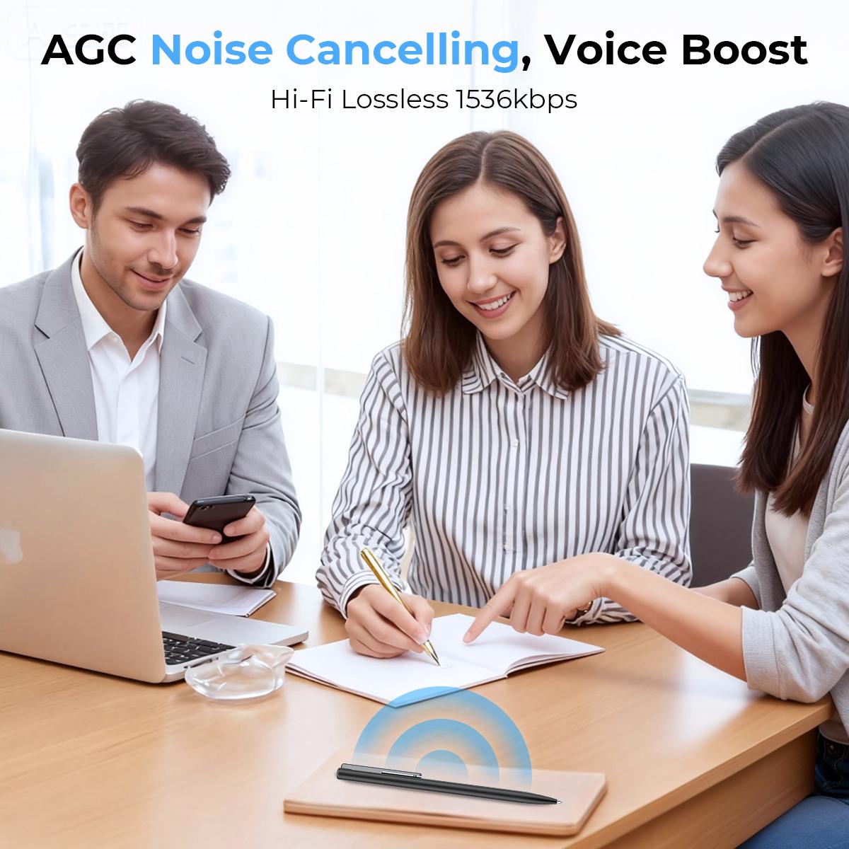 64GB Digital Voice Recorder 800 Hours Voice Activated Recorder with ...