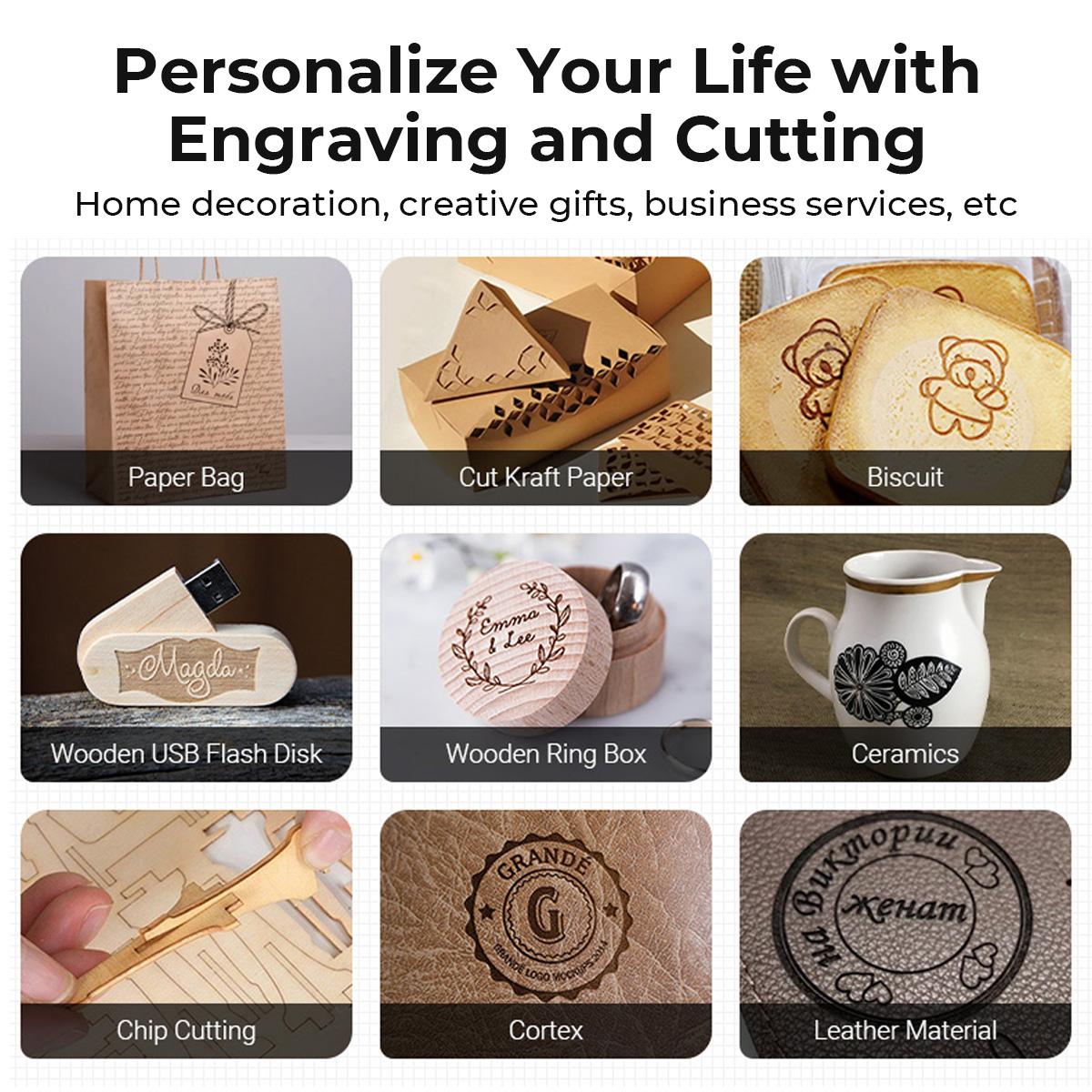 5W Handheld Laser Engraver and Cutter with 0.01mm High Precision ...