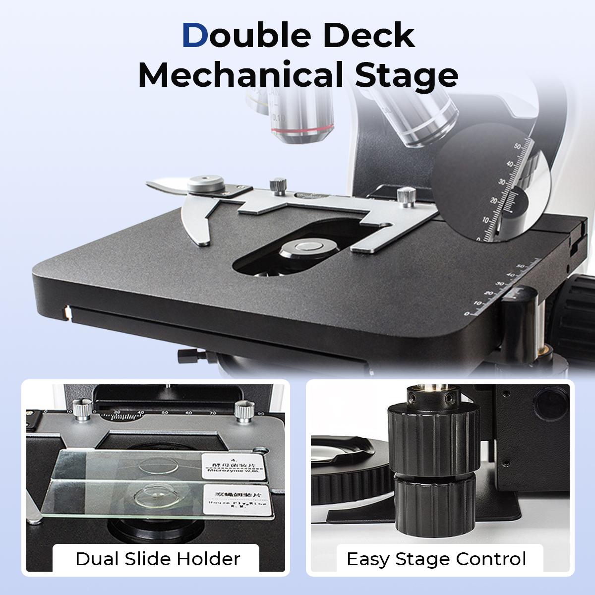 Compound Microscope for Laboratory, Professionals, Research, with ...