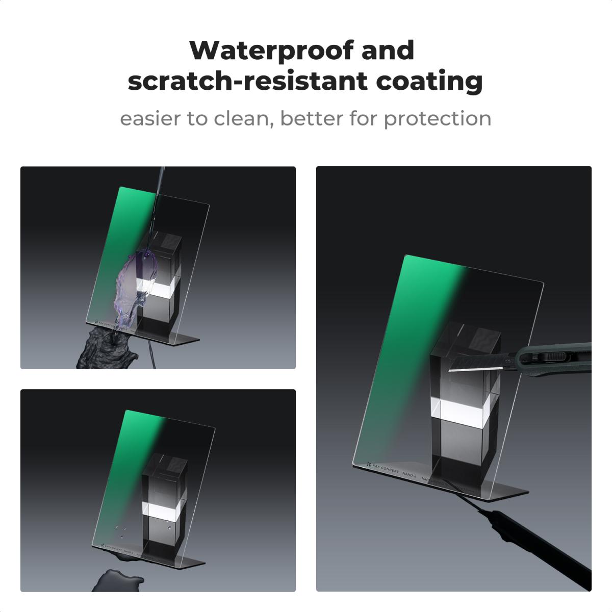 Best Neutral Density Filter, Nd8 Gnd8 100*150*2Mm | K&F Concept - KENTFAITH