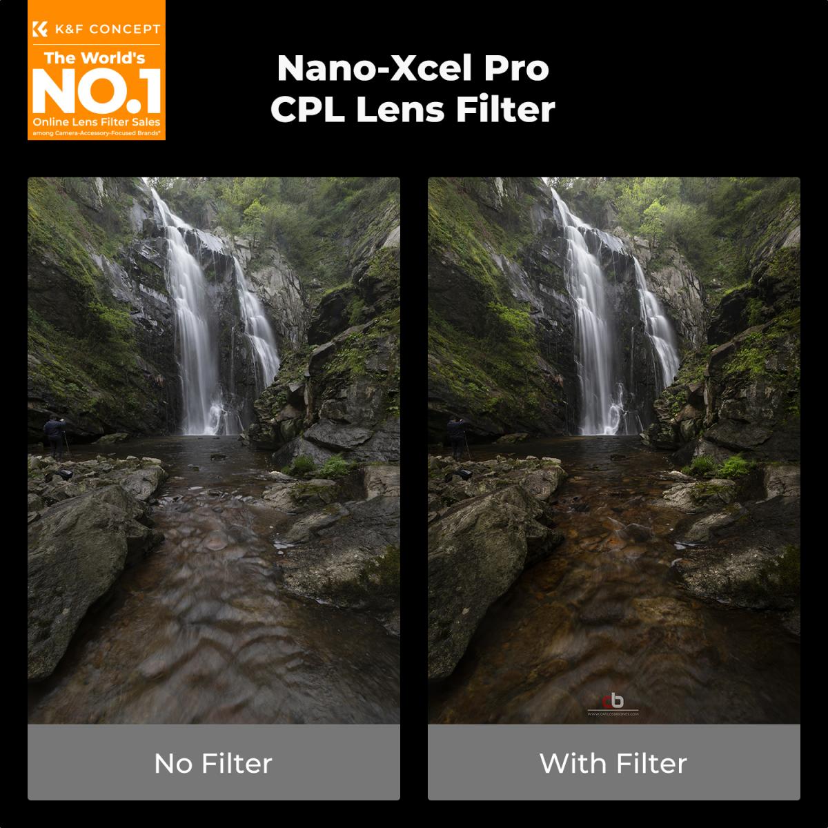 Pro Mist Filter Camera 82Mm 36 (Nano-Xcel Pro Series) K&F Concept ...
