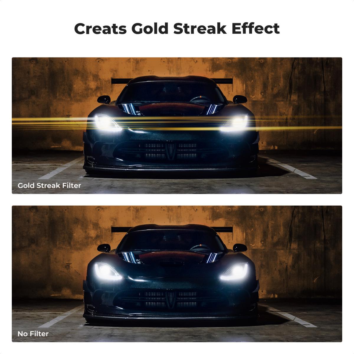 Gold Streak Filter 82Mm (2Mm) | K&F Concept - K&F Concept