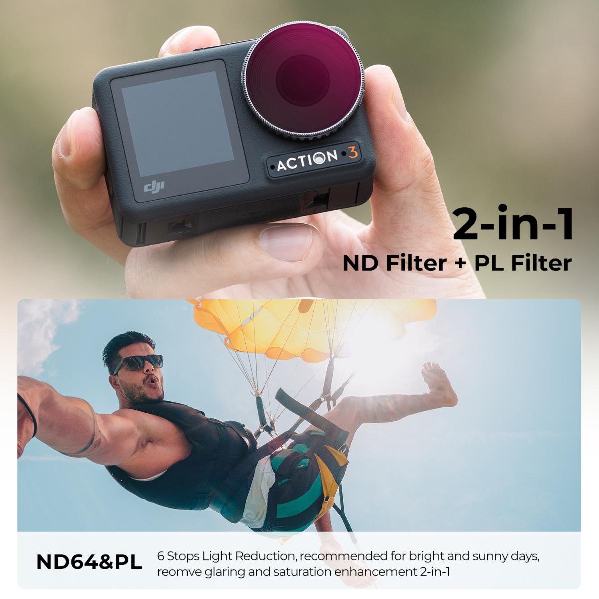 Camera Filters For Dji Drone Nd64&Pl | Kentfaith - K&F Concept