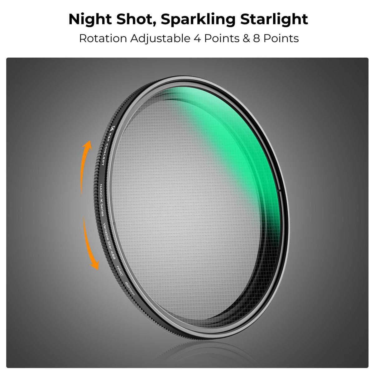 Star Filter Lens 49mm Kandf Concept