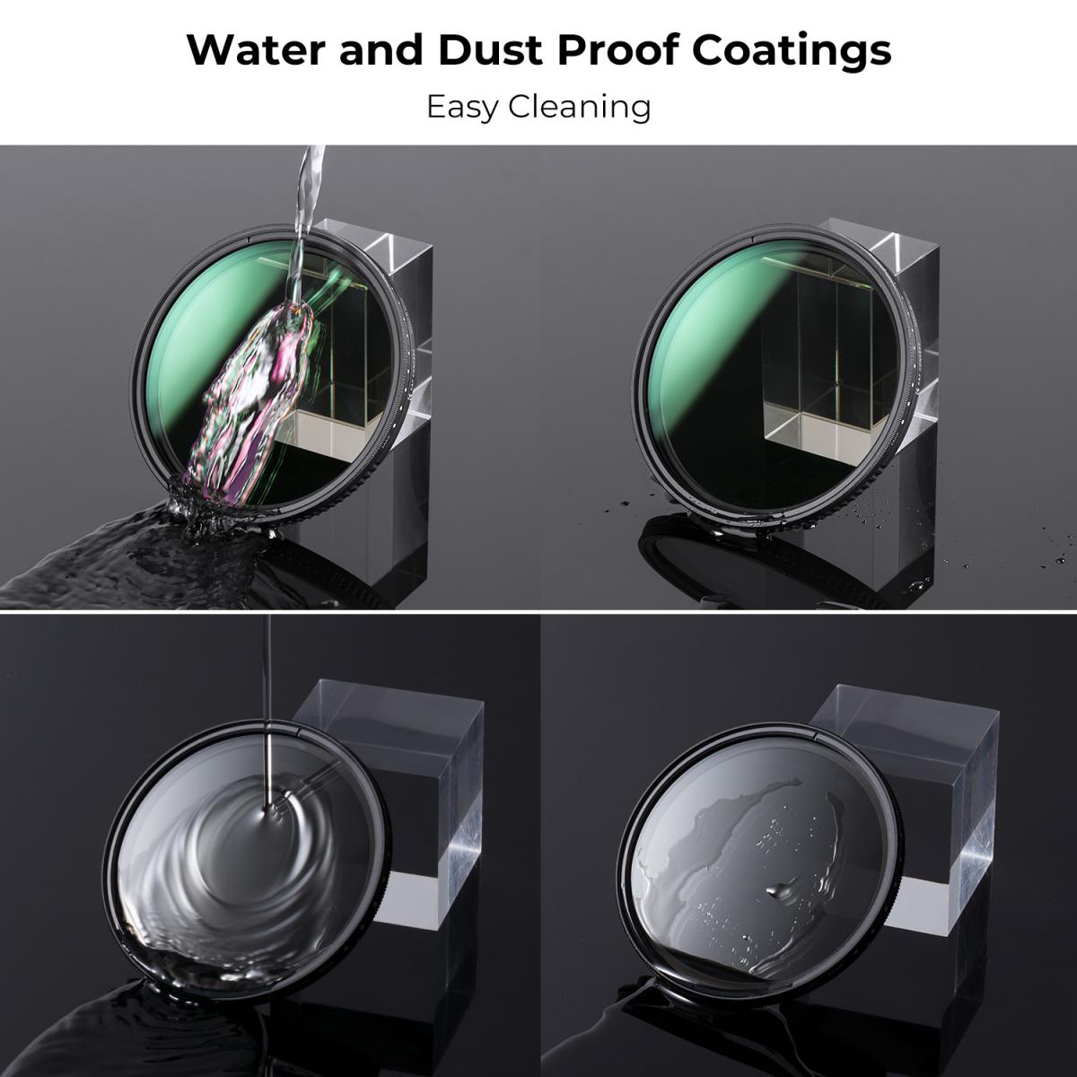 9 Stop Nd Filter 58Mm Nd2-Nd400 24 (1-9 Stop) | K&F Concept - K&F Concept