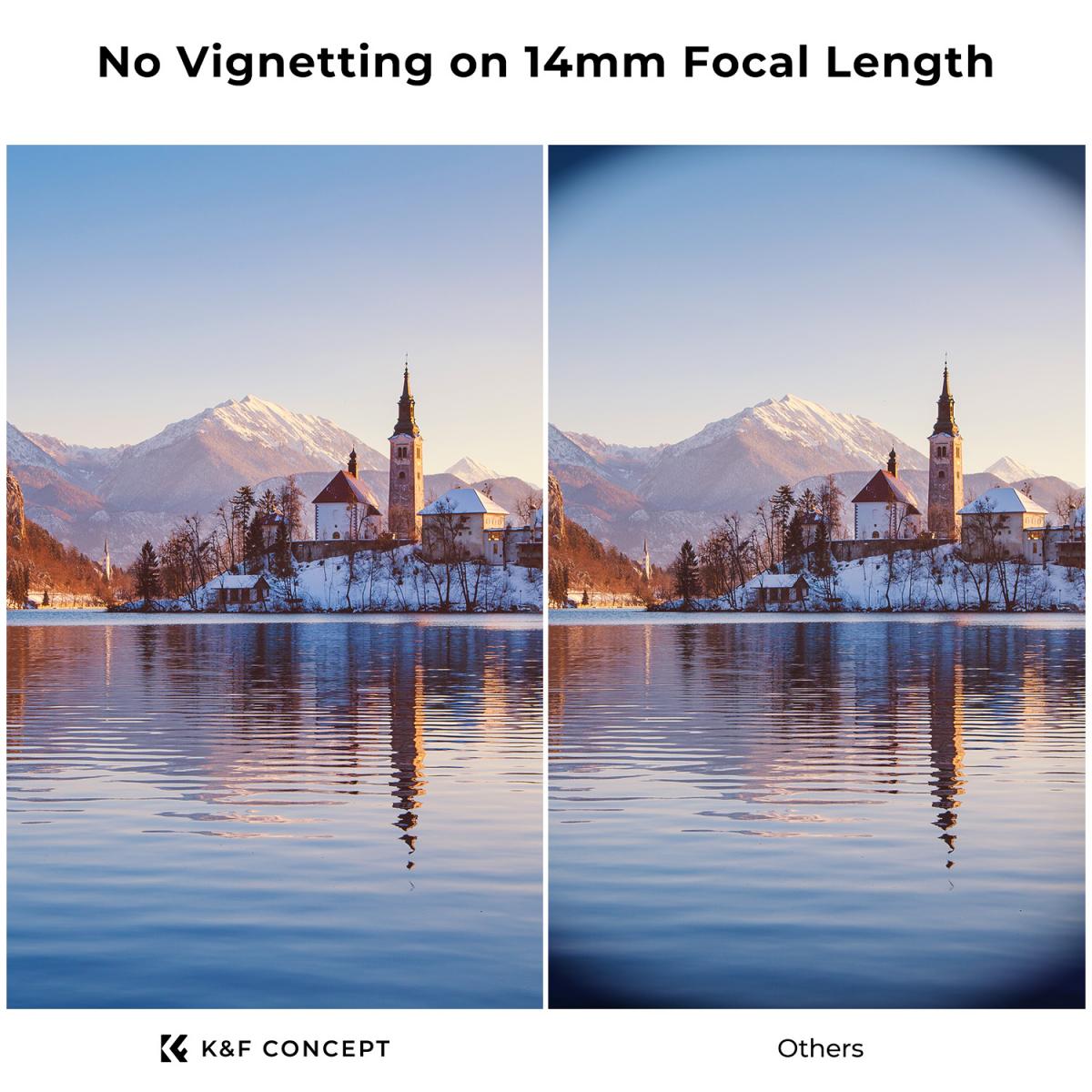 9 Stop Nd Filter 58Mm Nd2-Nd400 24 (1-9 Stop) K&F Concept - KENTFAITH