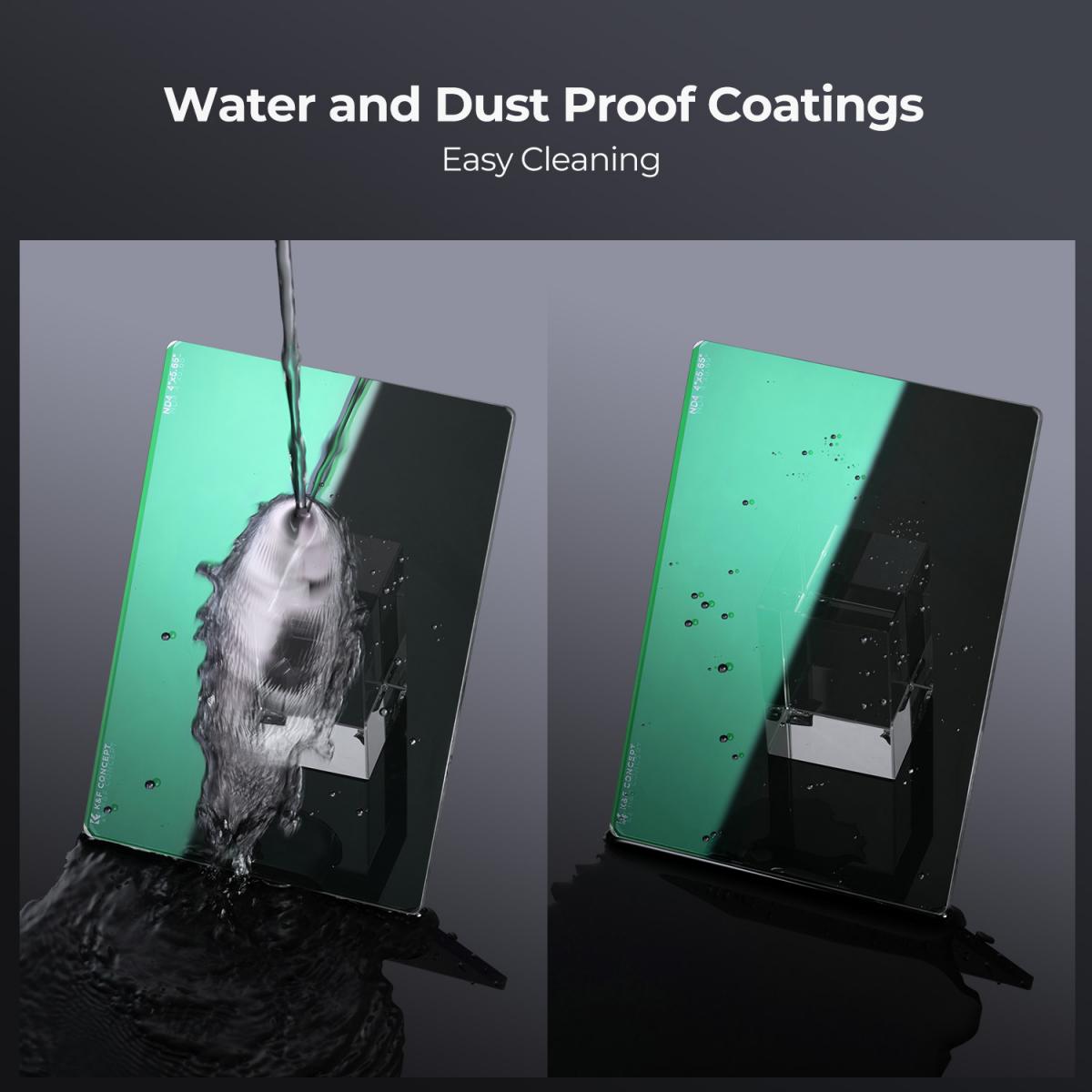 Square ND Filter ND4 (2 Stops) 4"x5.65" - KENTFAITH