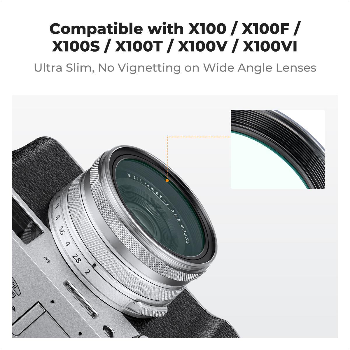 Fuji Lens Filter X100 X100, X100F, X100S, X100T, - KENTFAITH