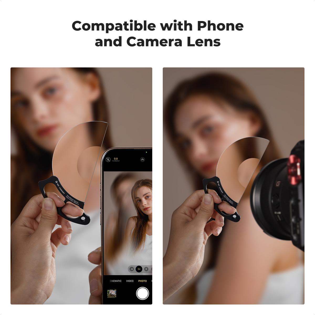 100mm Handheld Spiral Filter Optical Glass Prism Special Effect Camera ...