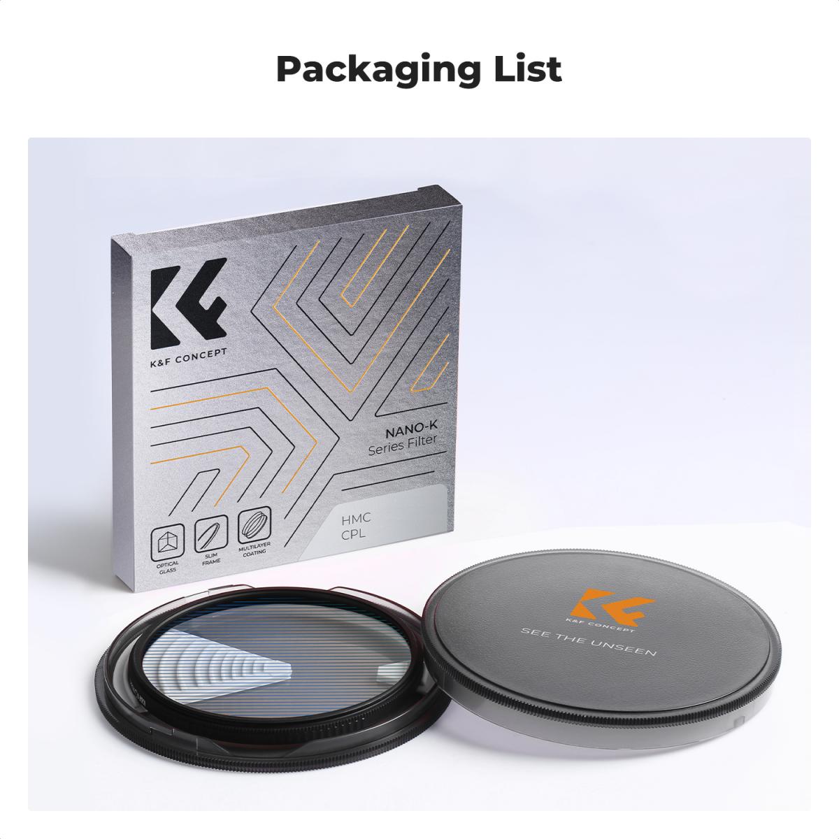 82mm Blue Streak Filter (2mm) Anamorphic Effect Filter Nano-Klear Series - KENTFAITH