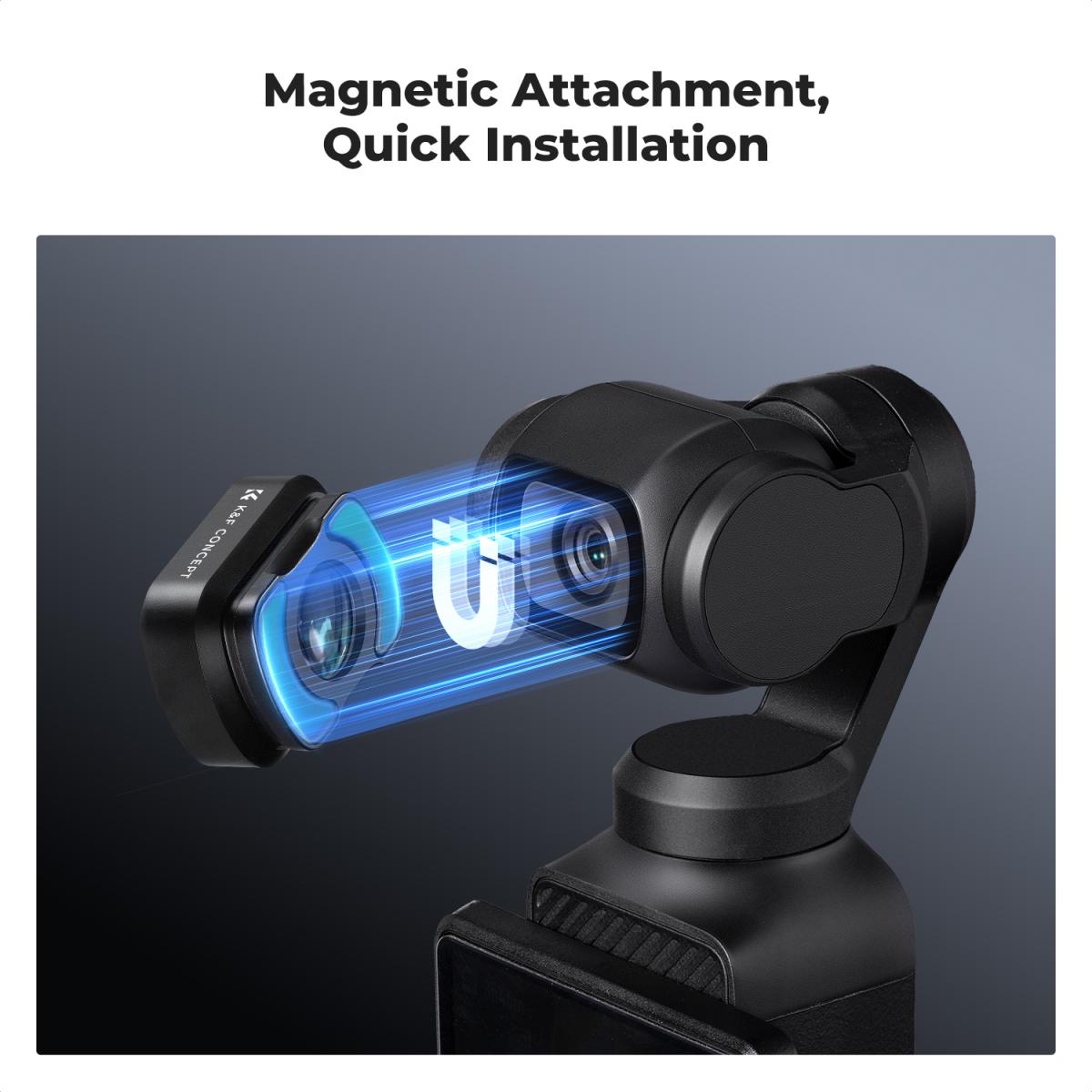 DJI Osmo Pocket 3 Magnetic 10X Macro Lens Close Up Filter HD Macro ...