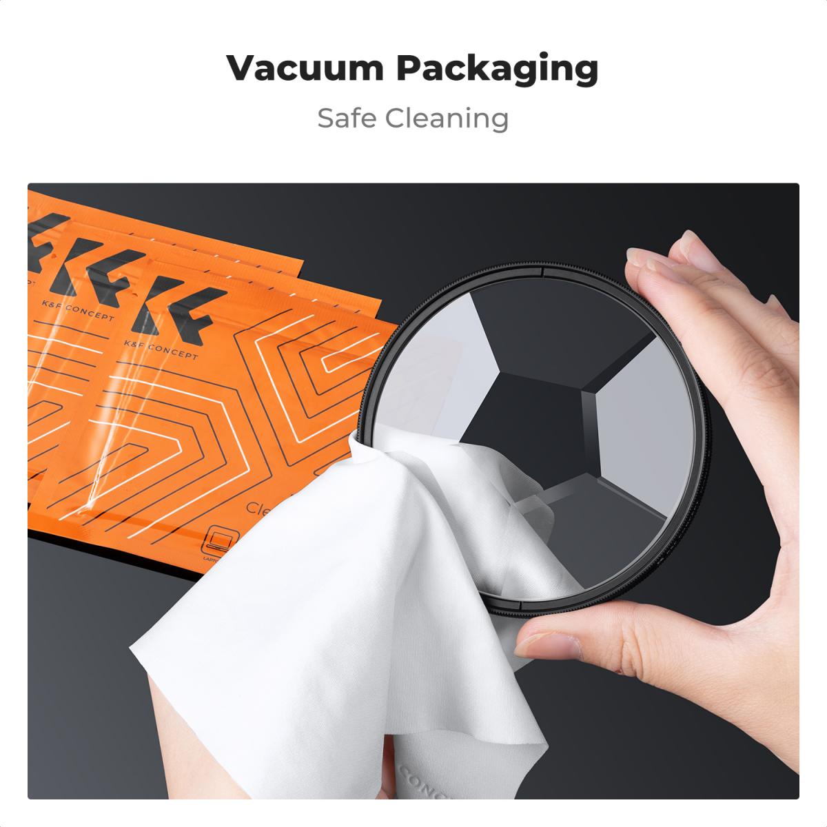 77mm Kaleidoscope Prism Filter Optical Glass Central Hexagonal Special ...