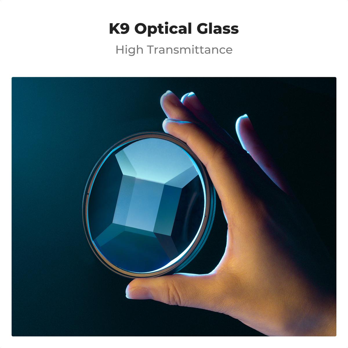 67mm Kaleidoscope Prism Filter Optical Glass Central Pentagonal Special ...