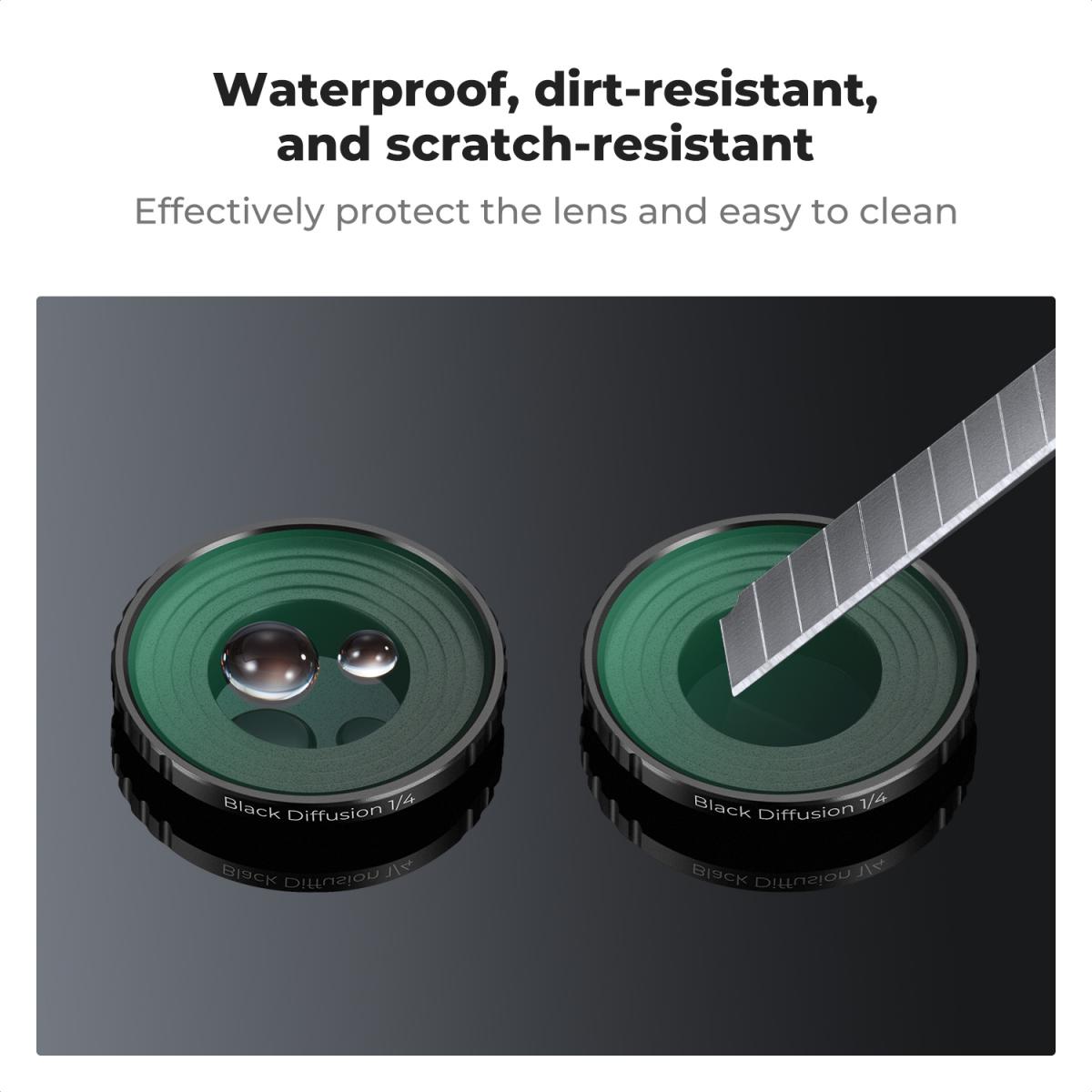 Black Mist Filter 1/4 Black Diffusion Creative Cinematic Effect Filter ...