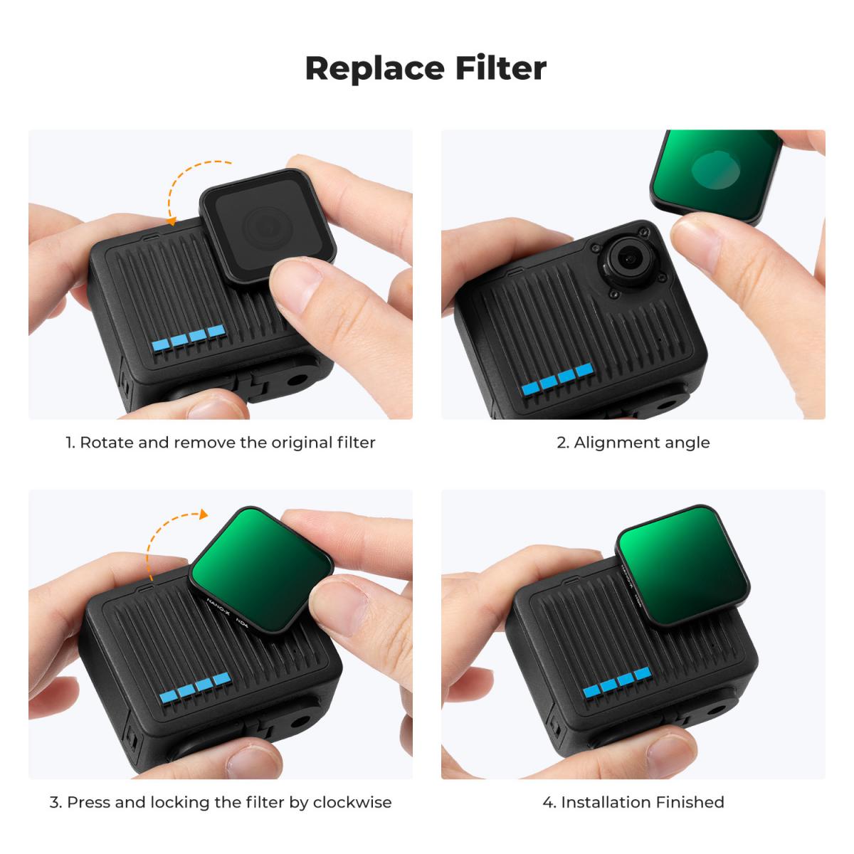 Gopro Hero Action Camera, 4K | Kentfaith - KENTFAITH