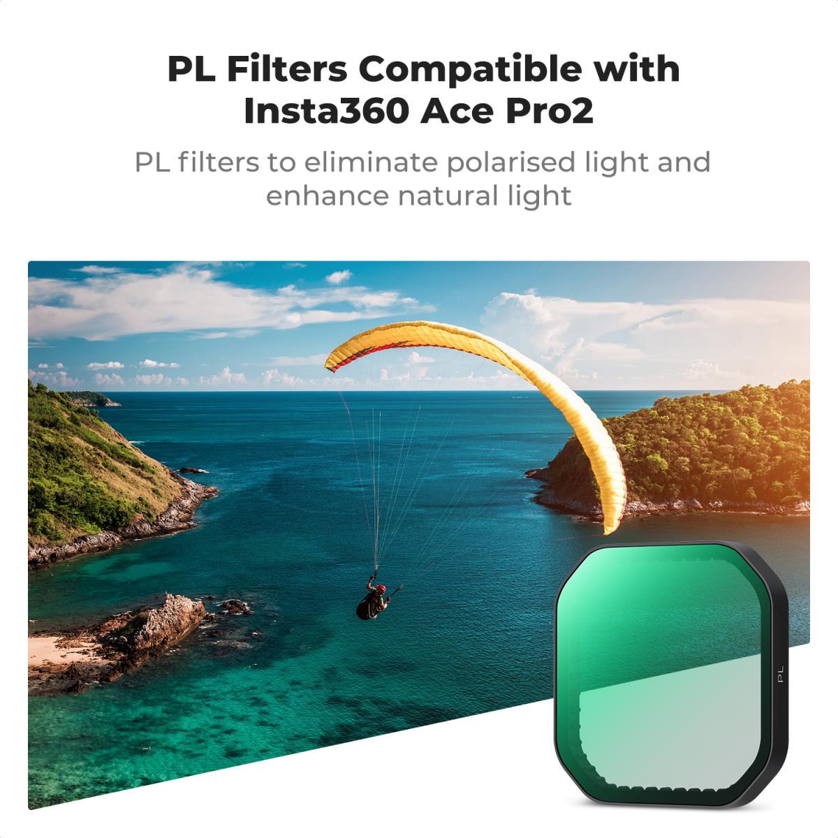 Insta360 Ace Pro 2 CPL Circular Polarizers Filter Anti-Glare Reduce ...