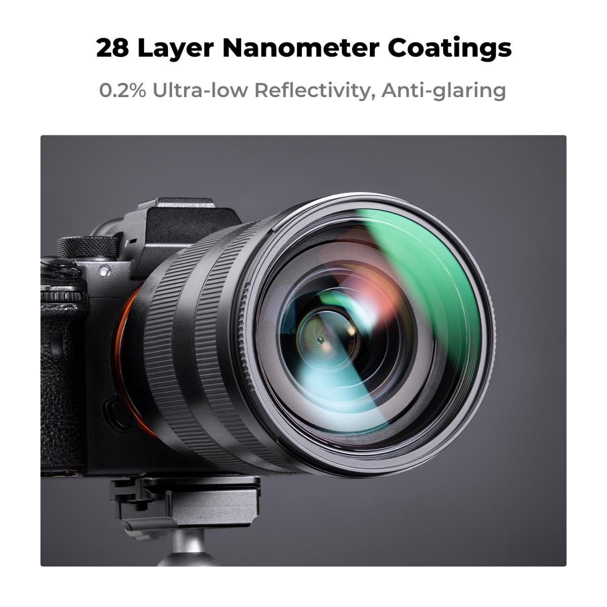 Function Uv Filter Lens 52Mm 28 K&F Concept - K&F Concept