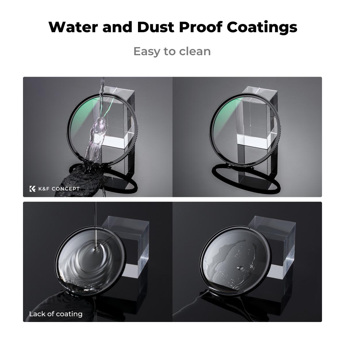 Function Uv Filter Lens 52Mm 28 K&F Concept - K&F Concept