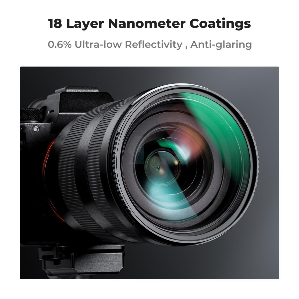 67Mm Lens Protection Filter 18 K&F Concept - KENTFAITH