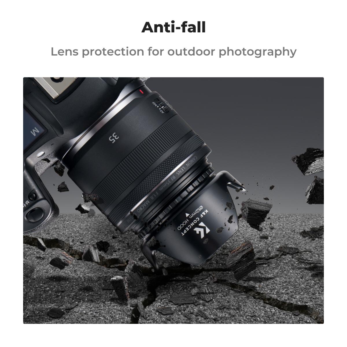 52Mm Screw In Lens Hood | Kentfaith - K&F Concept
