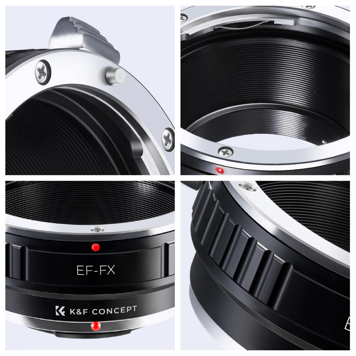 K&F Concept EOS EF/EFS Lens to Fuji FX Mount X-Pro1 X Camera | Lens Adapter - K&F Concept