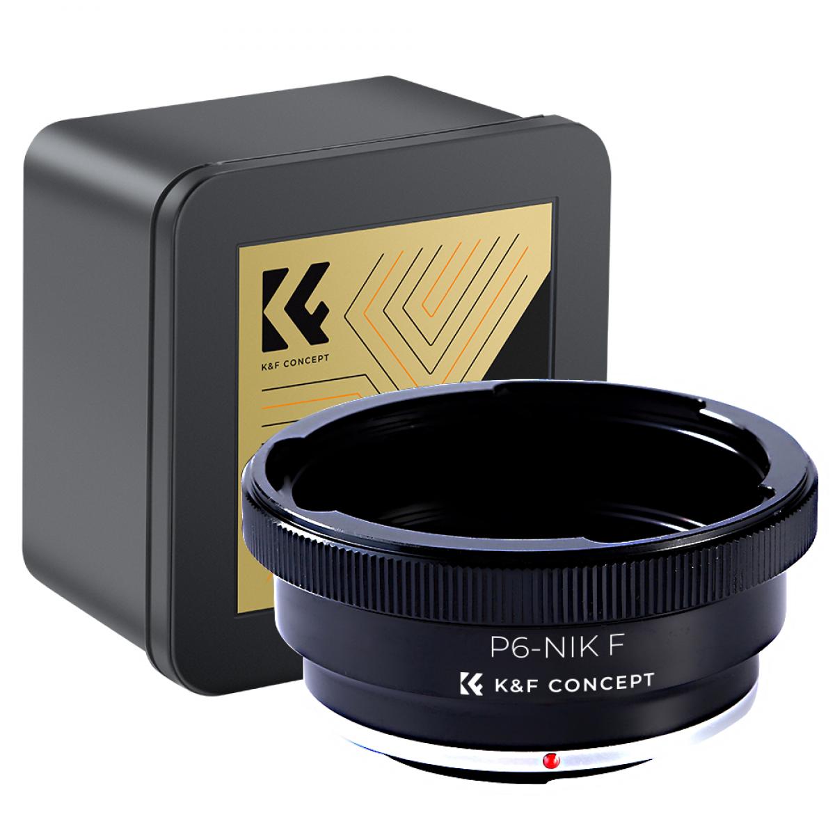 K&F Concept M27171 Pentacon 6 Kiev 60 Lenses to Nikon F Lens Mount ...
