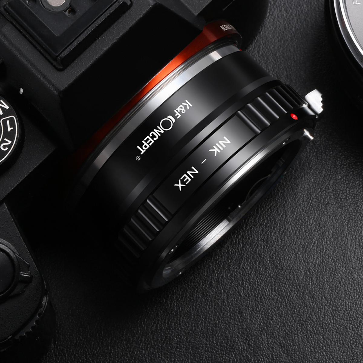 Lens Mount Adapter Compatible with Nikon AI Lens to Sony NEX E-Mount ...