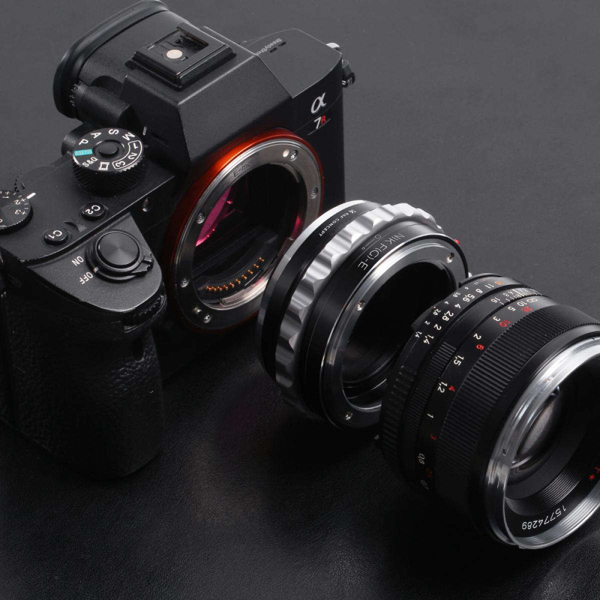 Lens Mount Adapter Compatible with Nikon G AF-S F AIS AI Nikkor F Mount ...