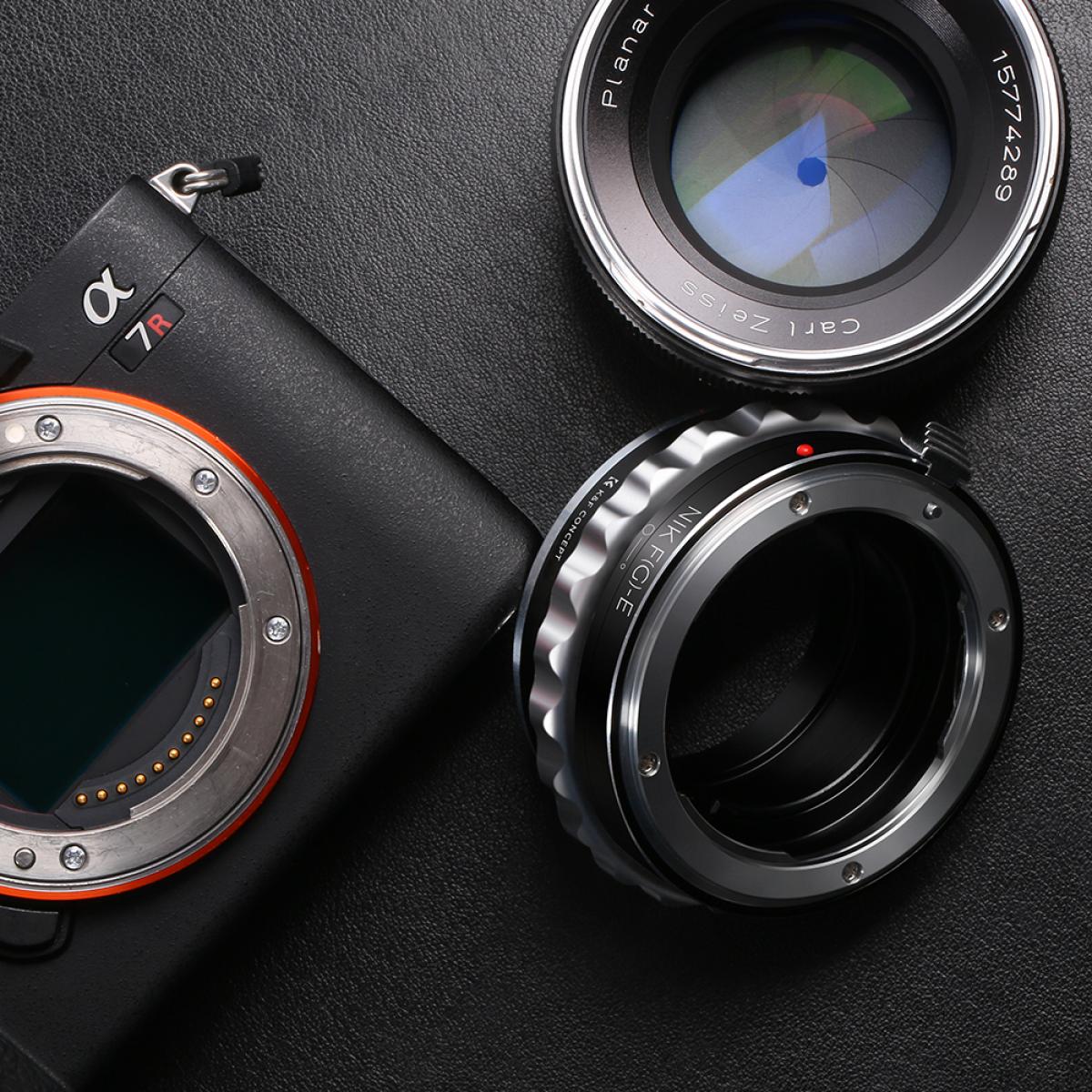 Lens Mount Adapter Compatible with Nikon G AF-S F AIS AI Nikkor F Mount ...