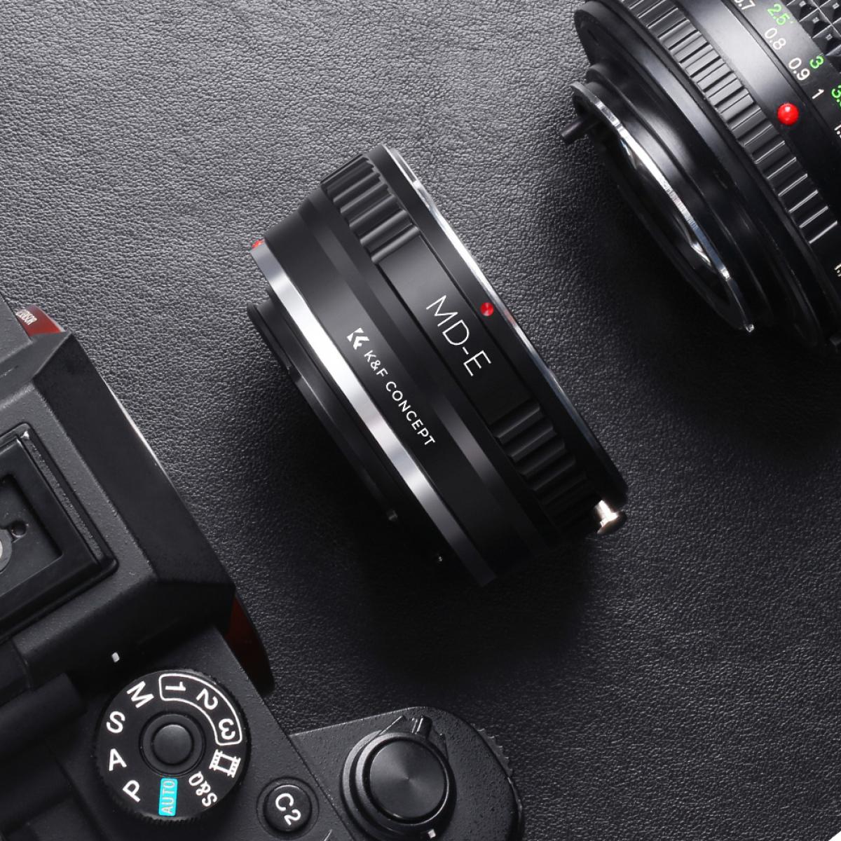 K&F Concept M15101 Minolta MD MC Lenses to Sony E Lens Mount Adapter ...