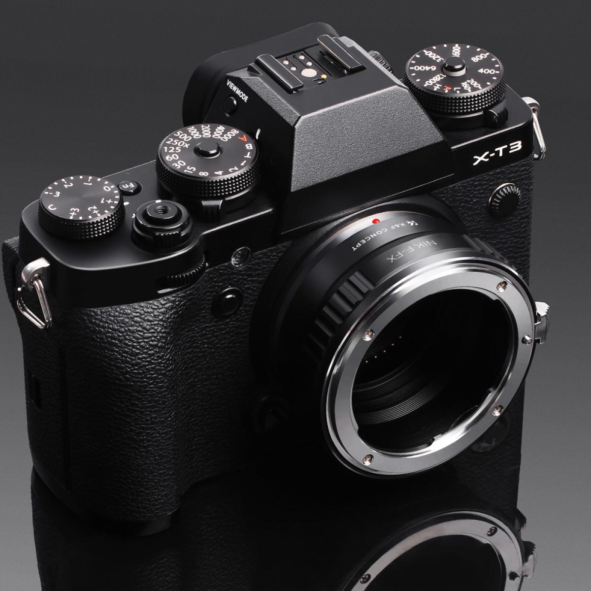 K&F Concept NIK Mount Lens to Fujifilm FX Mount Camera | Lens Adapter ...