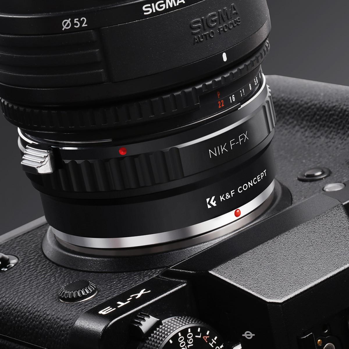Fujifilm Nikon Mount K&F Concept - KENTFAITH
